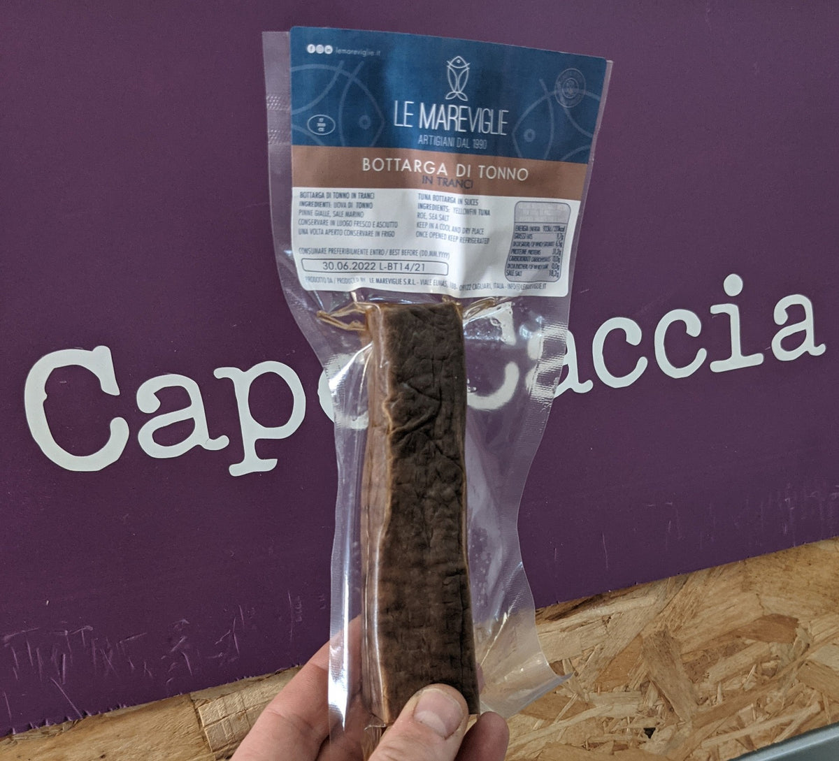 bottarga di tonno | tuna roe | seafood